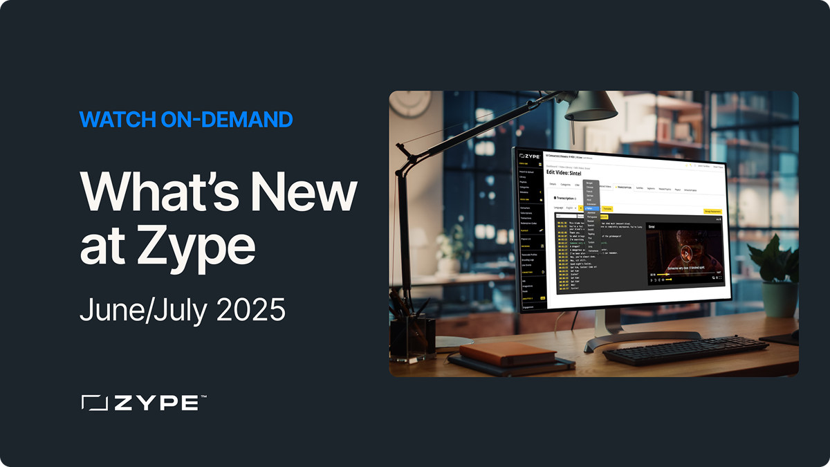 Thank You | What's New at Zype - June 2025